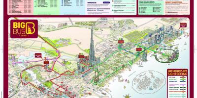 迪拜的地图-地图迪拜(阿拉伯联合酋长国)