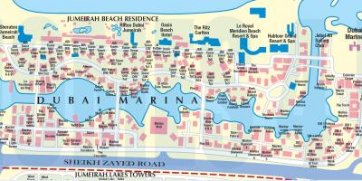 迪拜的地图-地图迪拜(阿拉伯联合酋长国)